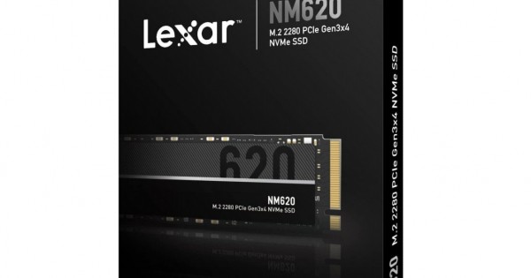 Lexar NM620 M.2 2280 NVMe 1.4 SSD 512G - LNM790X512G-RNNNG